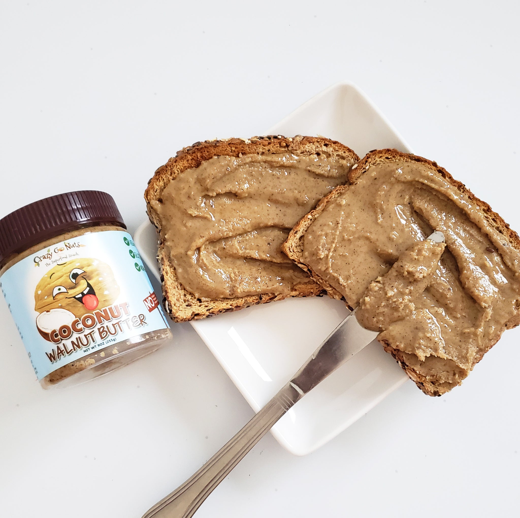 9oz Coconut Walnut Butter – Crazy Go Nuts Walnuts